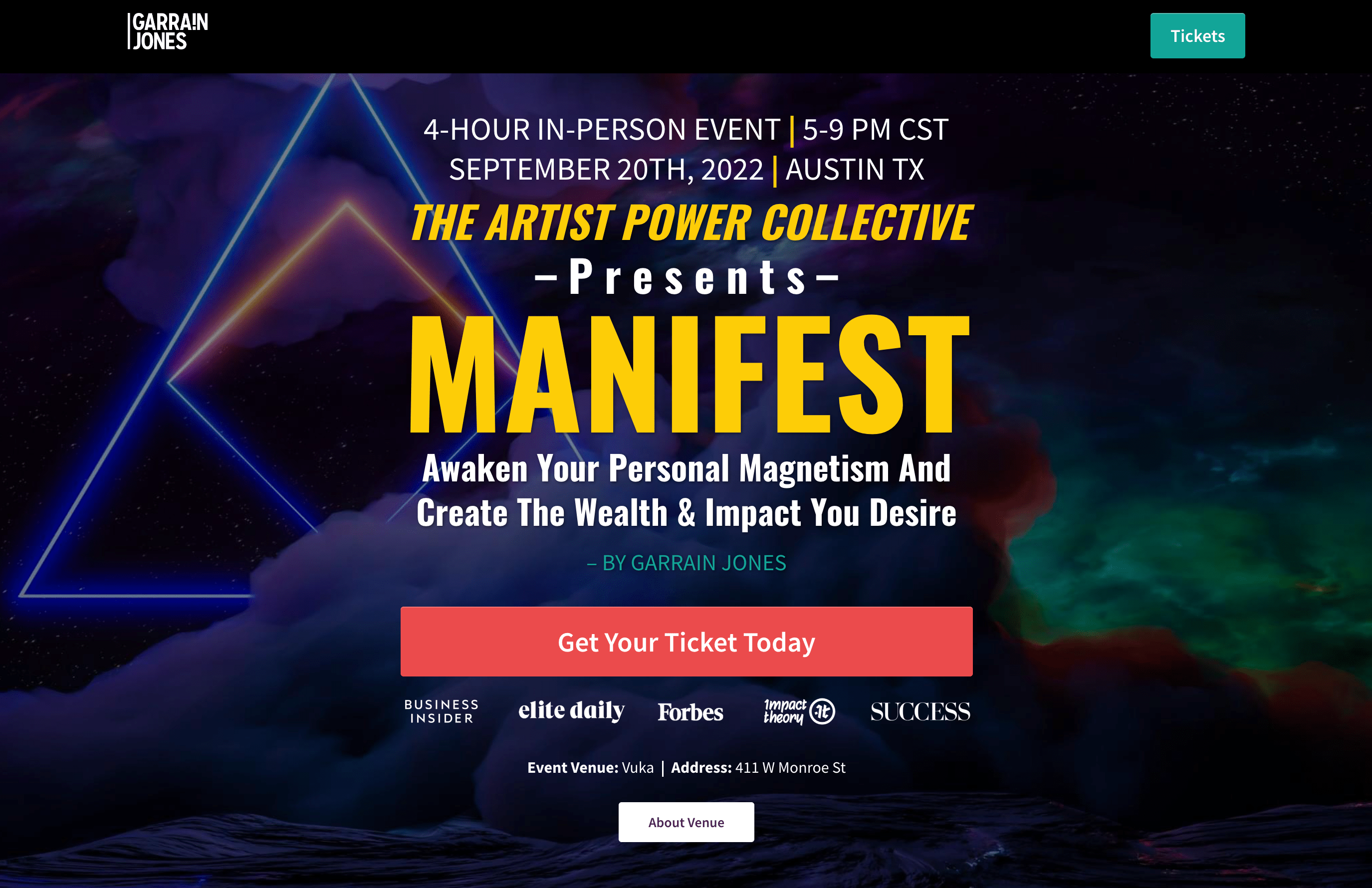 [Selling Out Fast!] The Artist Power Collective Presents MANIFEST: 4 ...