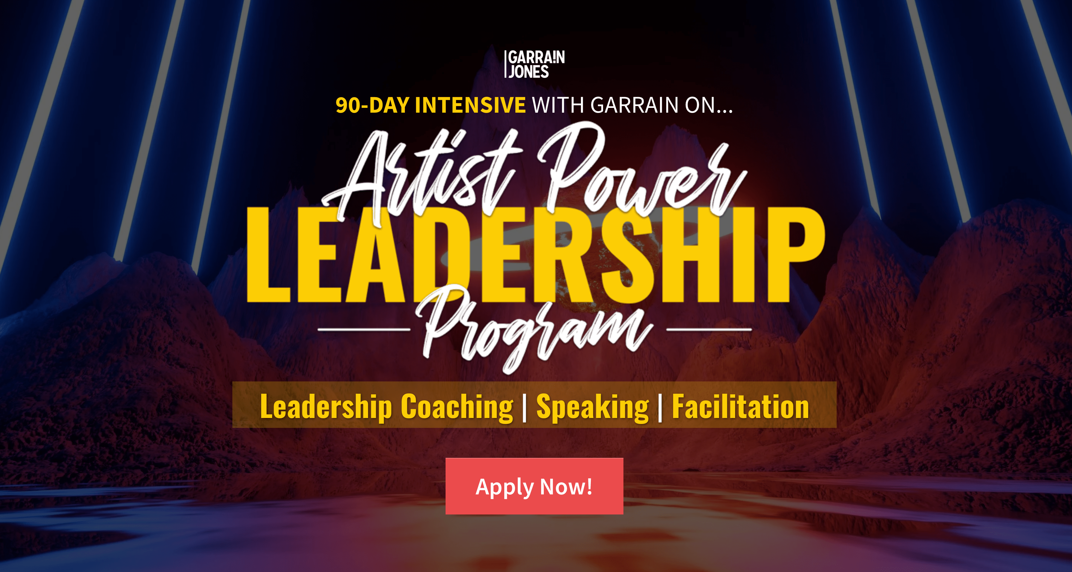 [Closed to Public] Artist Power Leadership Program | Garrain Jones